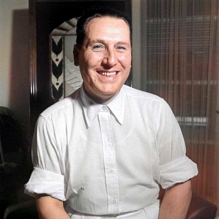 Juan Peron In Color
