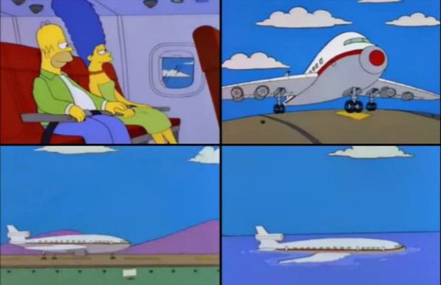 Homero Simpson fue piloto de Aerolíneas Argentinas por un día - Diario ...